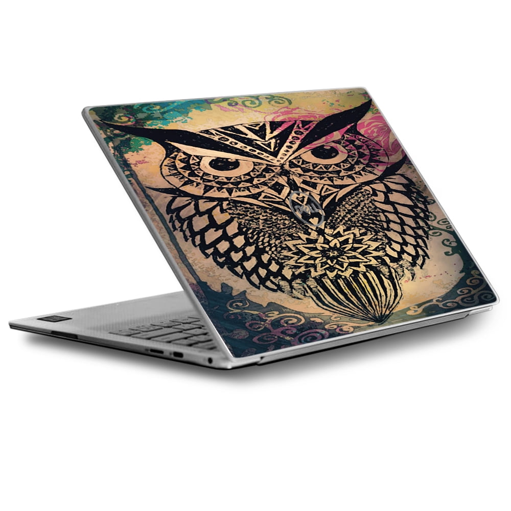Skins Decals for Dell XPS 13 Laptop Vinyl Wrap / Tribal Abstract Owl ...