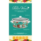 The Pioneer Woman 6-Quart Portable Vintage Floral Slow Cooker Model ...