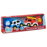 Kid Connection Preschool RC Vehicles, 2 Count - Walmart.com