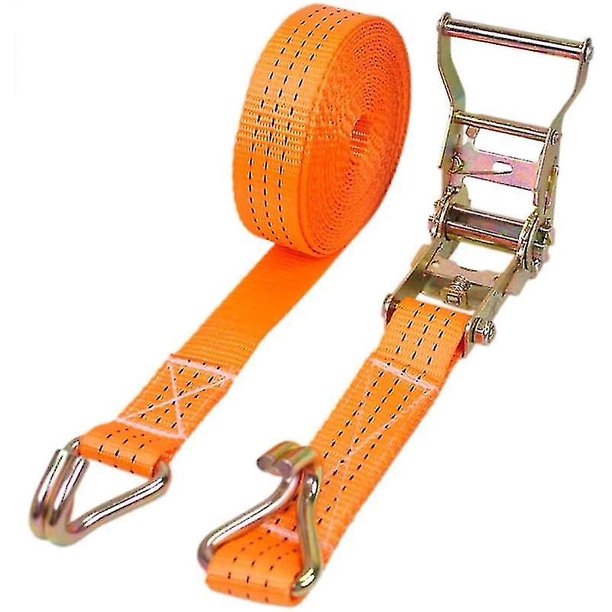 50mm X 6m 5000 Kg Ratchet Tie Down Lashing Straps With J-hook ...