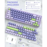 Magic-Refiner M71 RGB Lighting 71 Keys Wireless Gaming Keyboard with ...