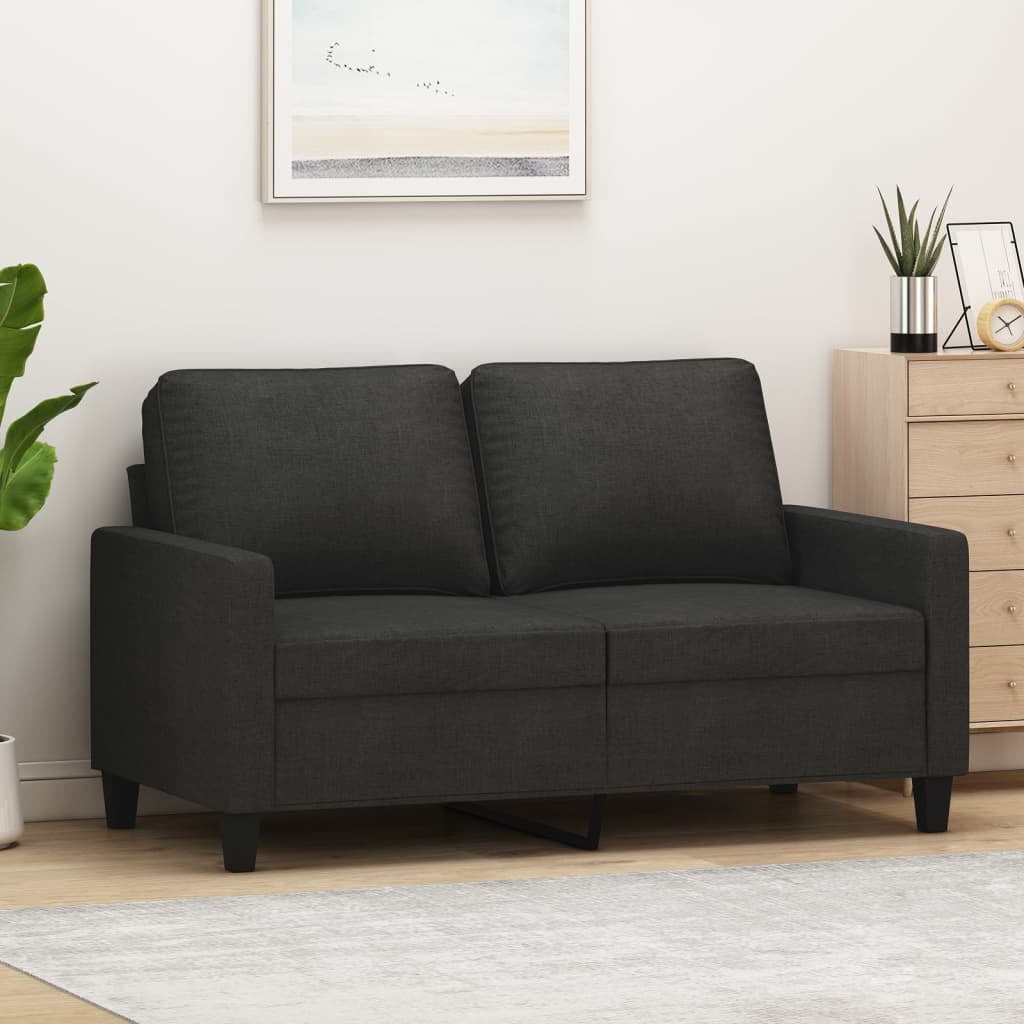 Click here for Vidaxl 2-Seater Sofa Black 120 Cm Fabric 120 Cm prices