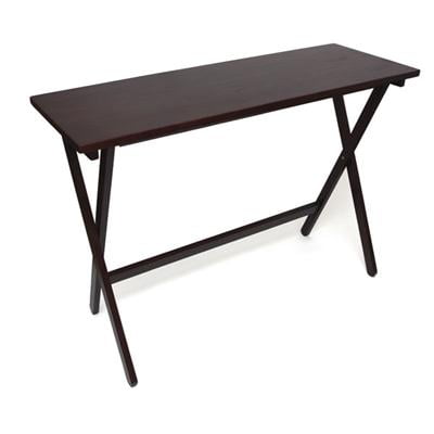Lipper International Folding Buffet Table, Espresso - Walmart.com