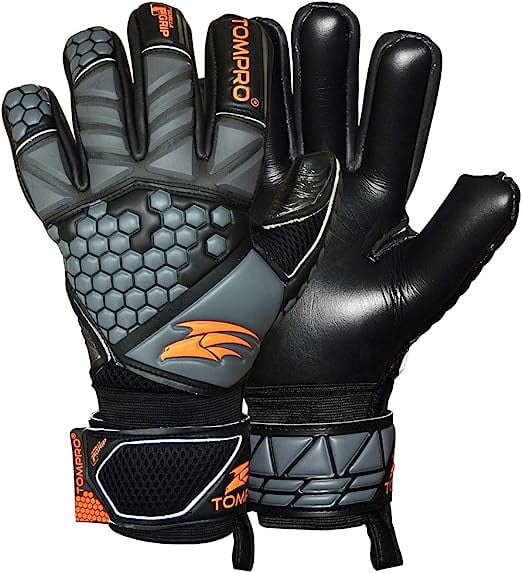 Tompro GorillaGrip Contact Plus Negative Cut Goalkeeper Goalie Gloves ...