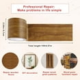 Wood Grain Repair Tape, 2.2 Inch x 15ft Wood Colored Trim Wood Effect ...