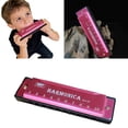 10 Hole Harmonica with Metal and ABS Resin Comb Ensures Bright and ...
