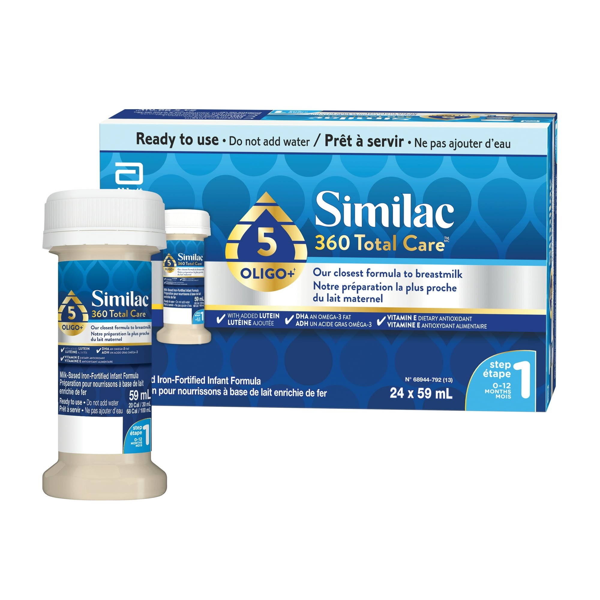 Click here for Similac 360 Total Care Step 1 Ready-To-Feed 24x59m... prices