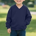 Atogsazn Kids Boys V Neck Sweatshirt Children's Casual Long Sleeve ...