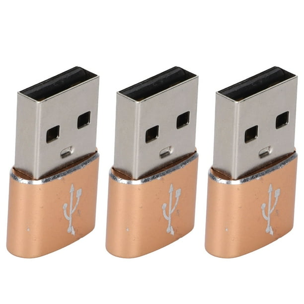 Metal Us Bto Type C Adapter 3 Pack Usb 2 0 Portable Us Bto Type C