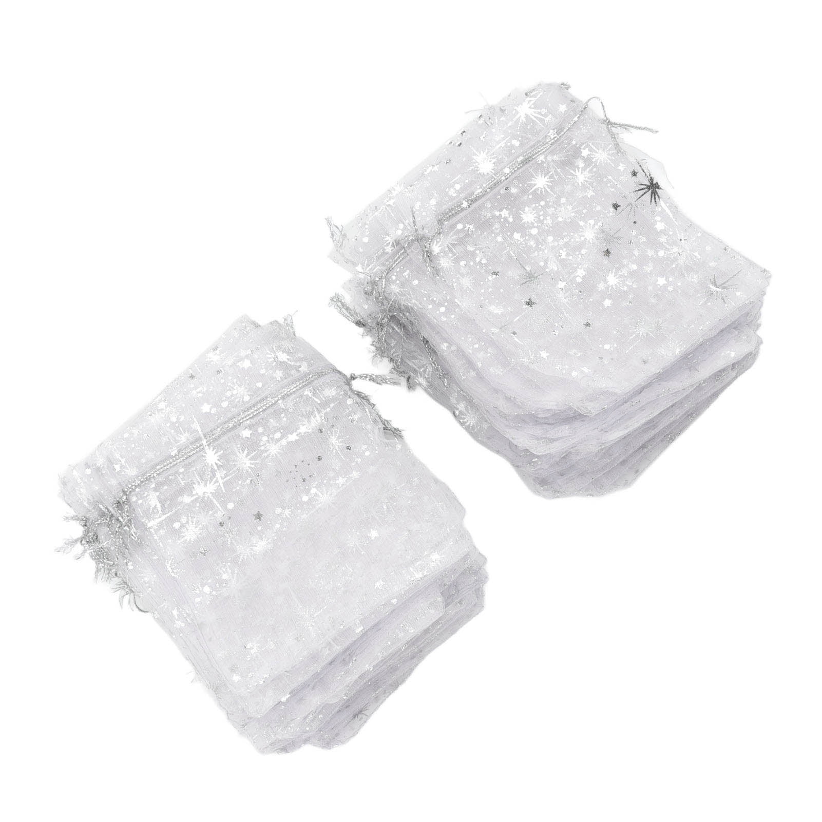 Click here for Domqga Star Pattern Drawstring Mesh Gift Bags  50p... prices