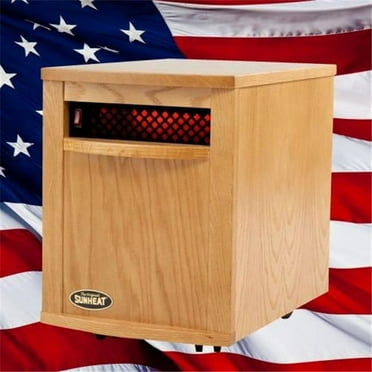 SunHeat Original Amish 1500 Infrared Heater-Fully Made in the USA ...