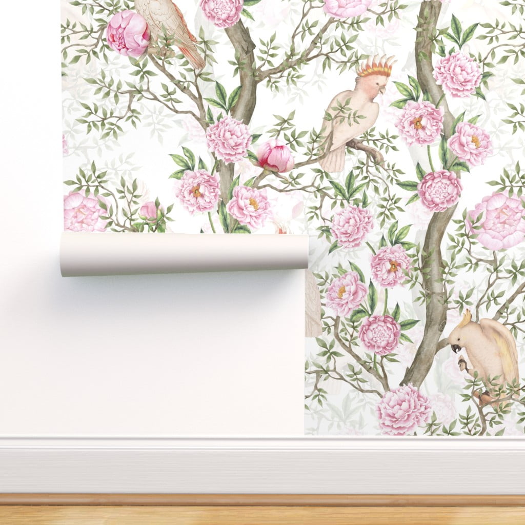 Pink Parrot Wallpaper