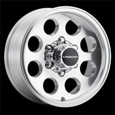 18x9 Vision 412 Rocker Gloss Black Wheel 5x5 (-12mm) - Walmart.com