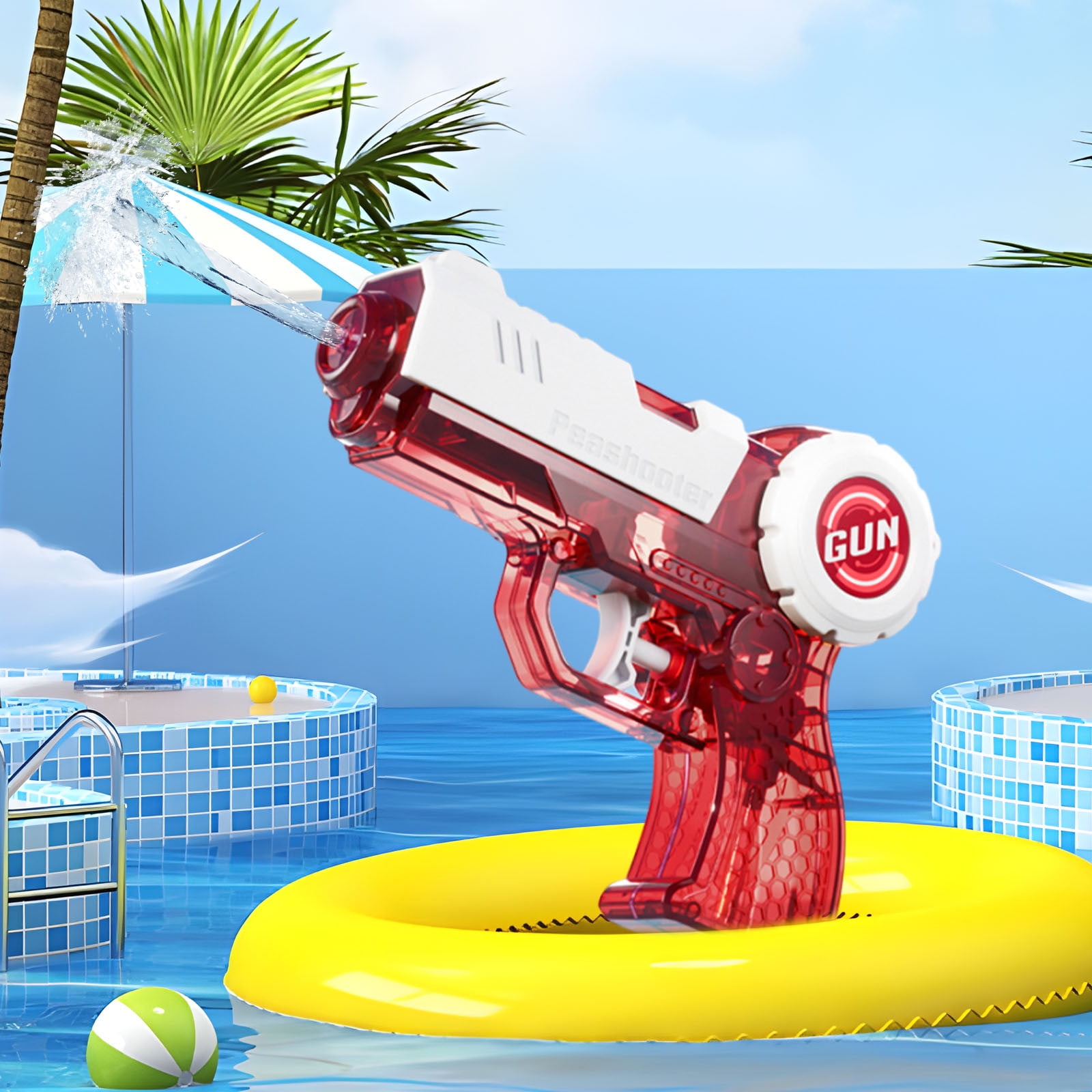 Click here for Lydiaunistar Summer Water Spray Toys For Kids Pool... prices