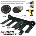 Free Shipping! ULIBERMAGNET Magnetic Power Tool Organizer, Utility ...