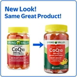 Spring Valley CoQ10 Dietary Supplement Gummies for Heart Health, 200 mg ...