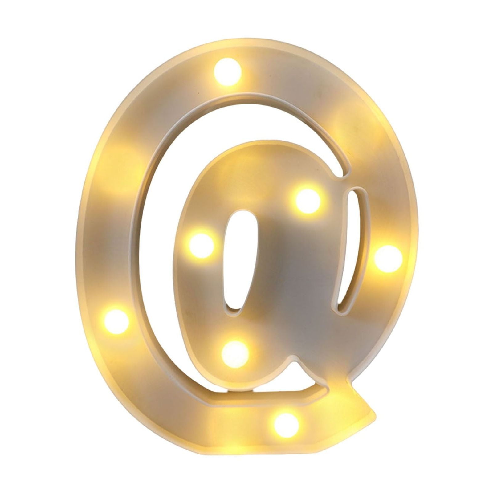 Fiudx Lámpara con Letras Led Decorativas, Luz Nocturna Tipo Marquesina ...
