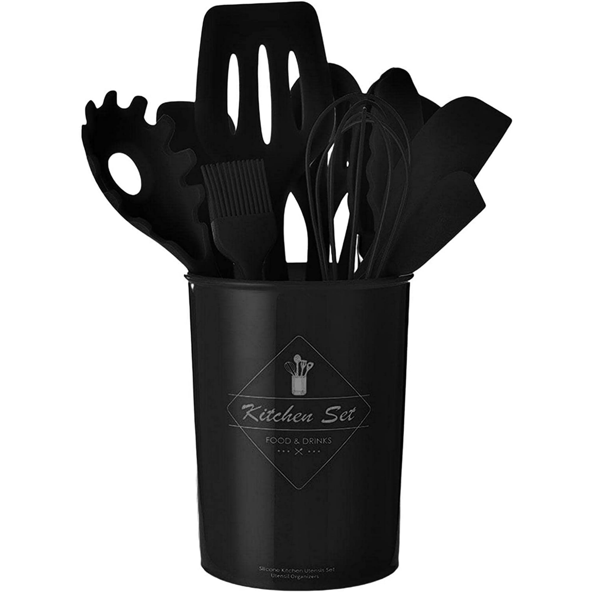 Click here for Deandawn Silicone Cooking Utensils Set - Kitchen U... prices