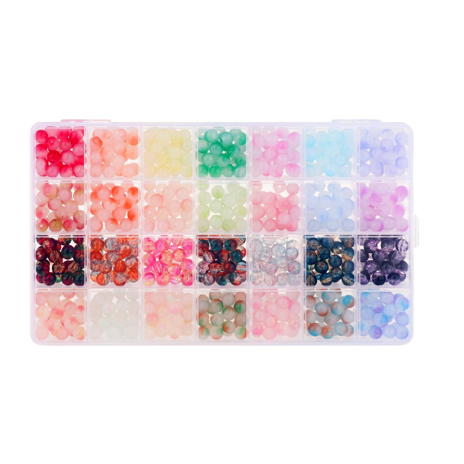 Click here for Abbracc 8mm Glass Beads For Jewelry Making Beginne... prices