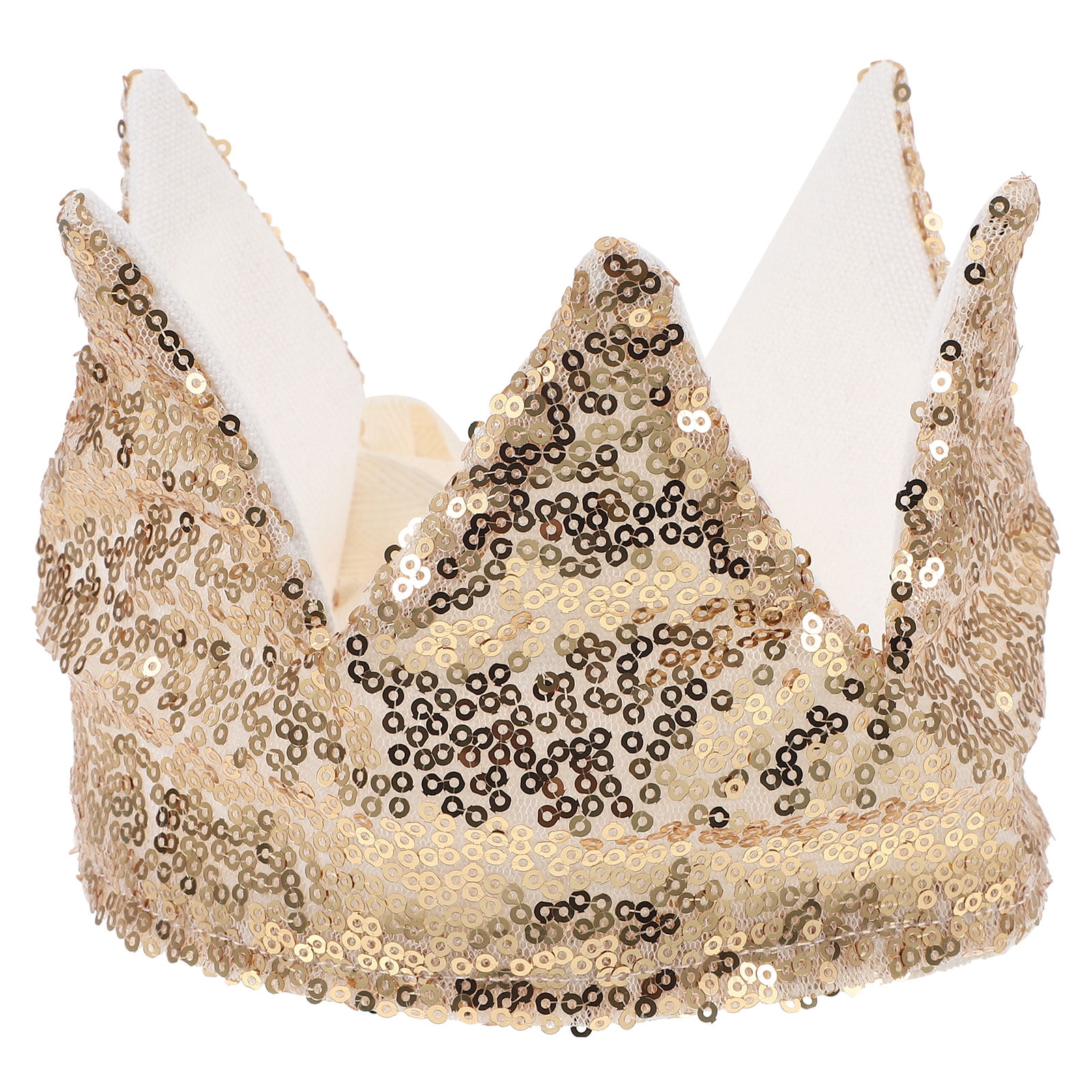 Click here for Deepcraff Baby Crown Hat Sequin Decor Infant Crown... prices