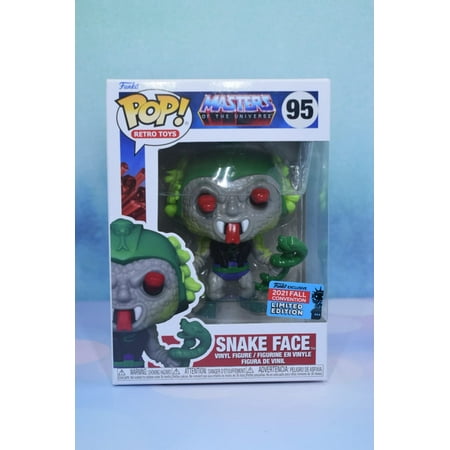 Funko POP! Master of The Universe Snake Face 95 Shared Sticker 2021 ...