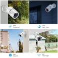 ZOSI 1080P HD 4-in-1 Outdoor Home System Security Camera, Weatherproof ...
