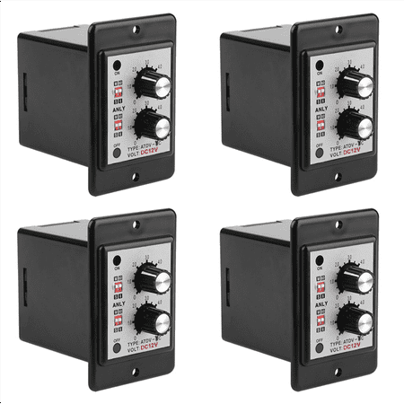 4X On Off Twin Timer Relay Knob Control Time Switch ATDV- 6S-60M Relay ...