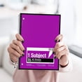 60 Sheet 1-Subject Wirebound Notebook Spiral Notebooks, College Ruled ...