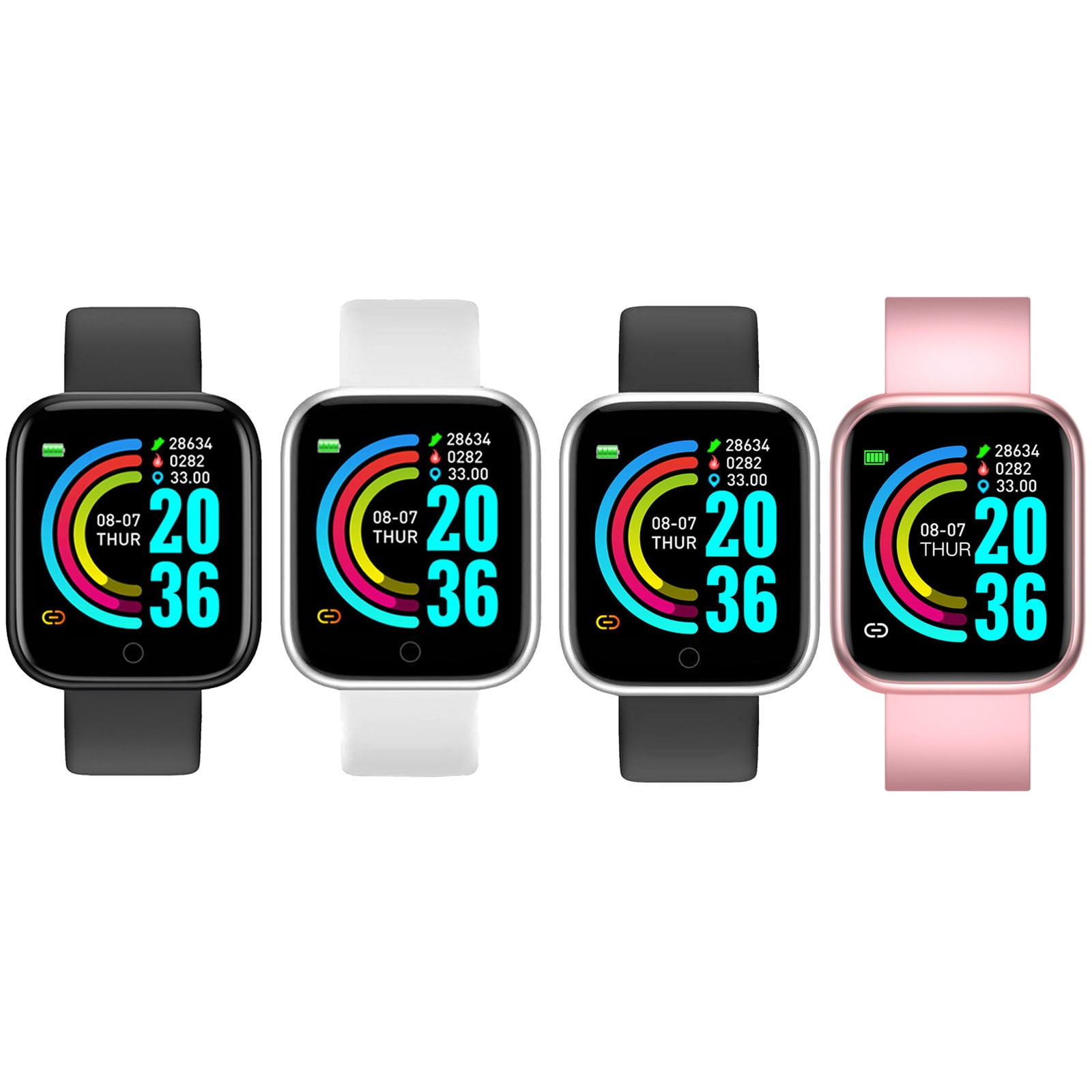 Ganfancp Smart Watch 1.44Inch Display Screen Smart Watches For Android ...