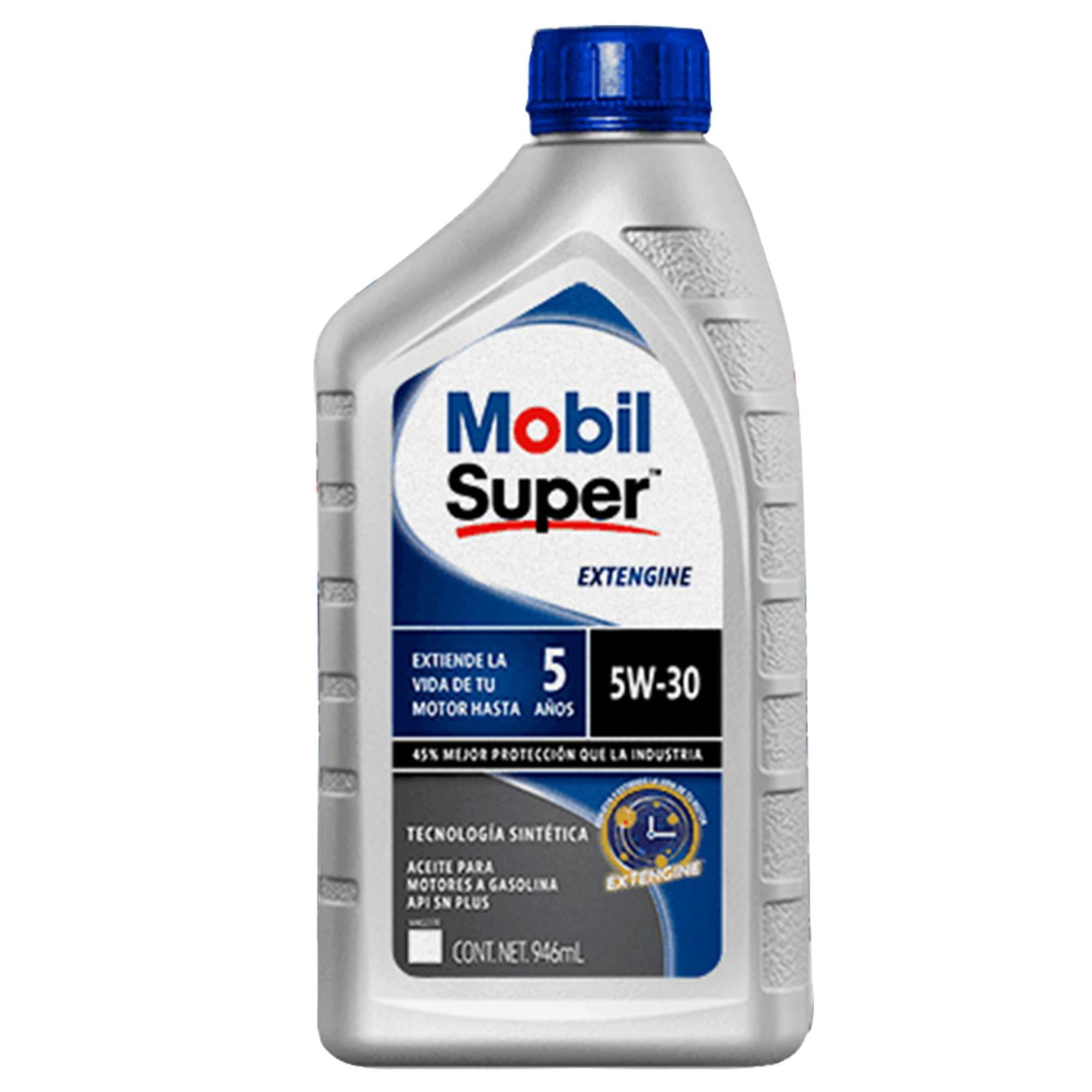 Aceite Motor 5W30 946 Ml MOBIL Super Extengine | Walmart en línea