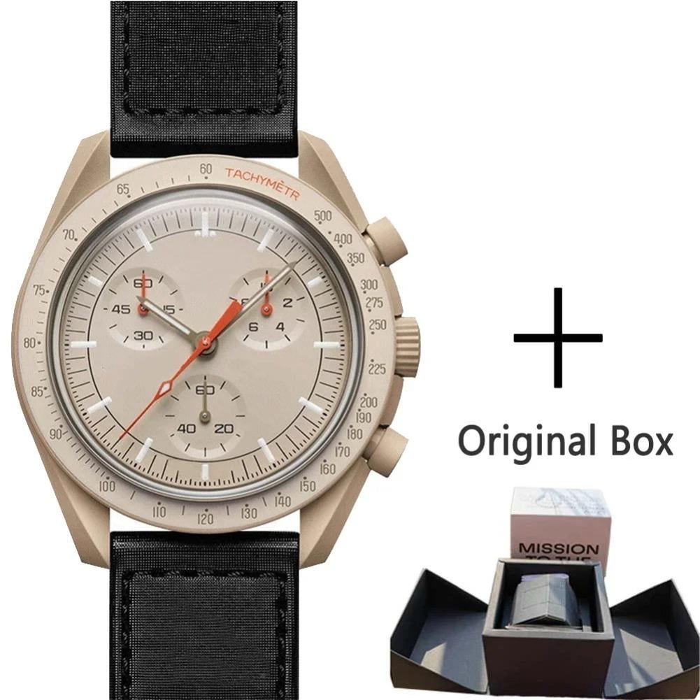 Click here for Unbranded Planet Six-Hand Chronograph Watch With L... prices