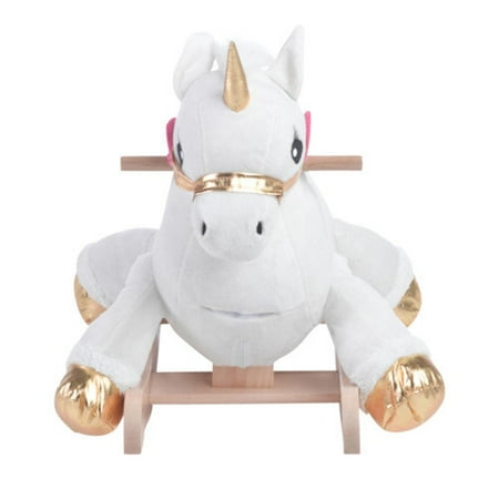 Rockabye Angel the Unicorn Rocker Ride On - Walmart.com