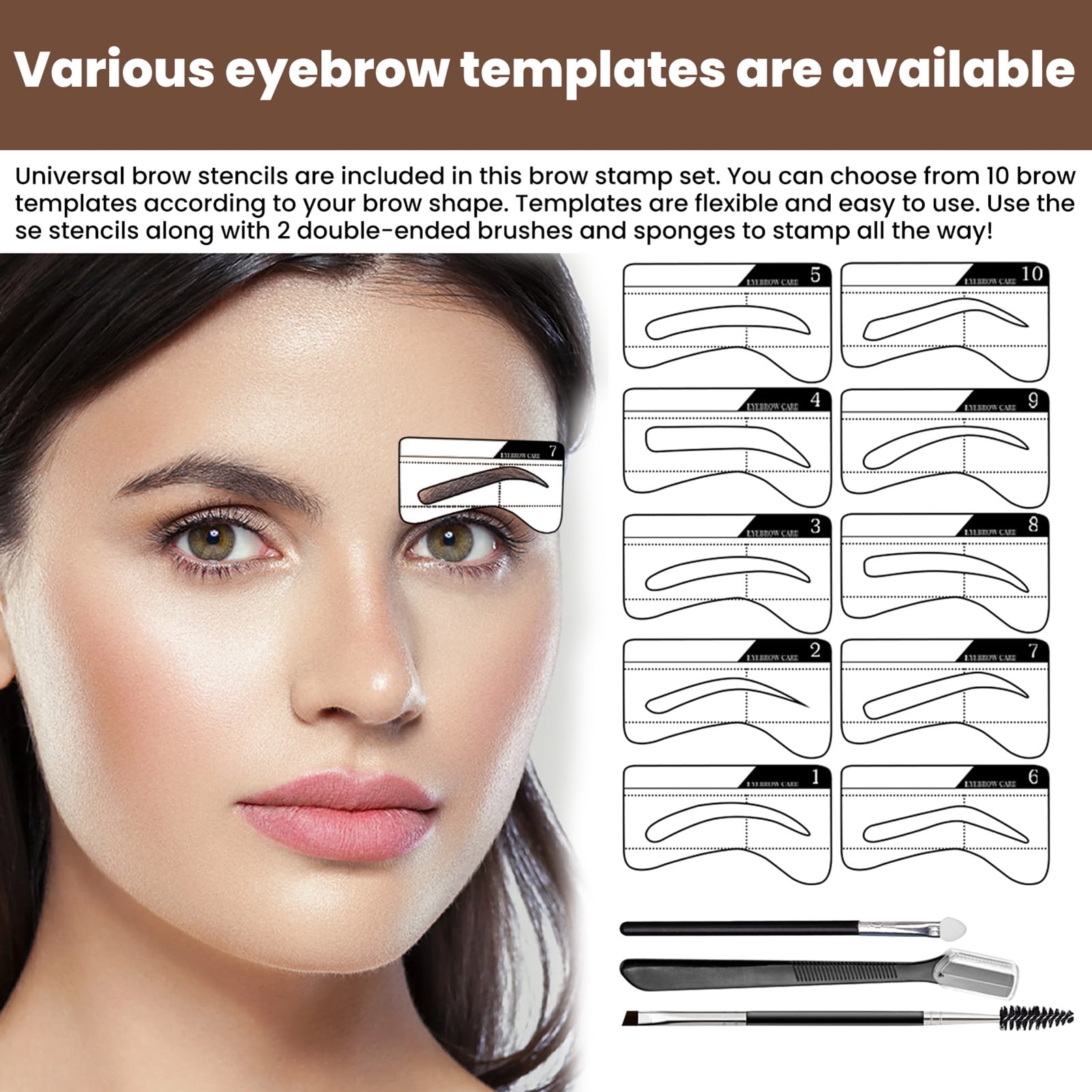 Perfect Eyebrow Shape Template