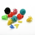 200Pcs Plastic Car Body Push Pin Rivet Fasteners Trim Moulding Clip ...