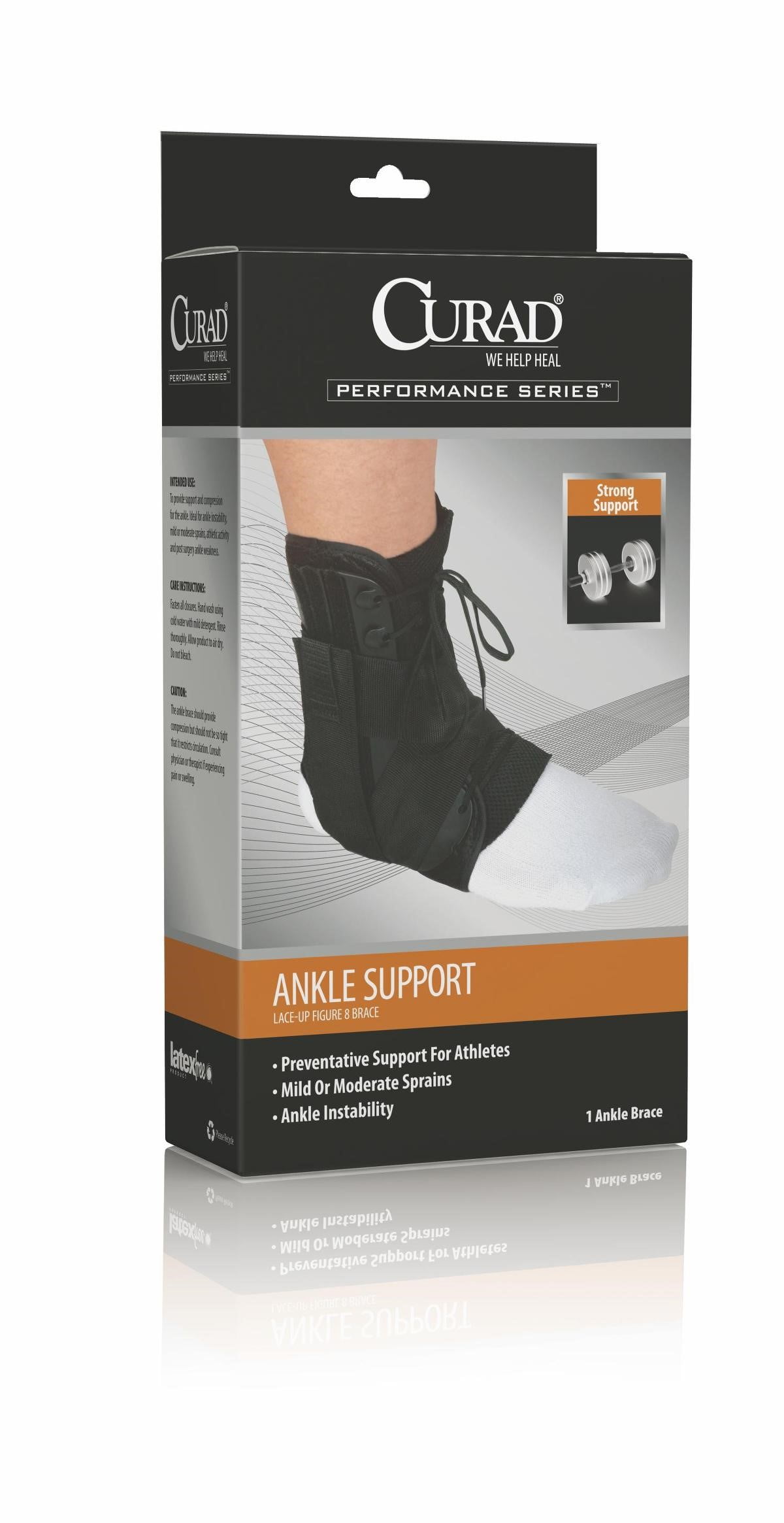 Curad Splints Large Lace-Up Ankle Splint ORT27600LDH - Walmart.com