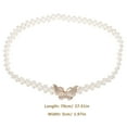 BESTYASH Fashion Waist Chain with Elegant White Imitation Pearls ...