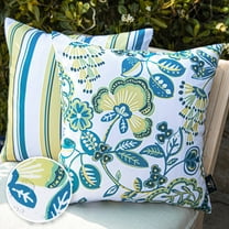 Phantoscope Outdoor & Indoor Cushion Sets, Waterproof Floral Pillow ...