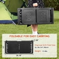 Alvantor Portable Foldable Charcoal Grill, Outdoor Kabob BBQ Grill with ...