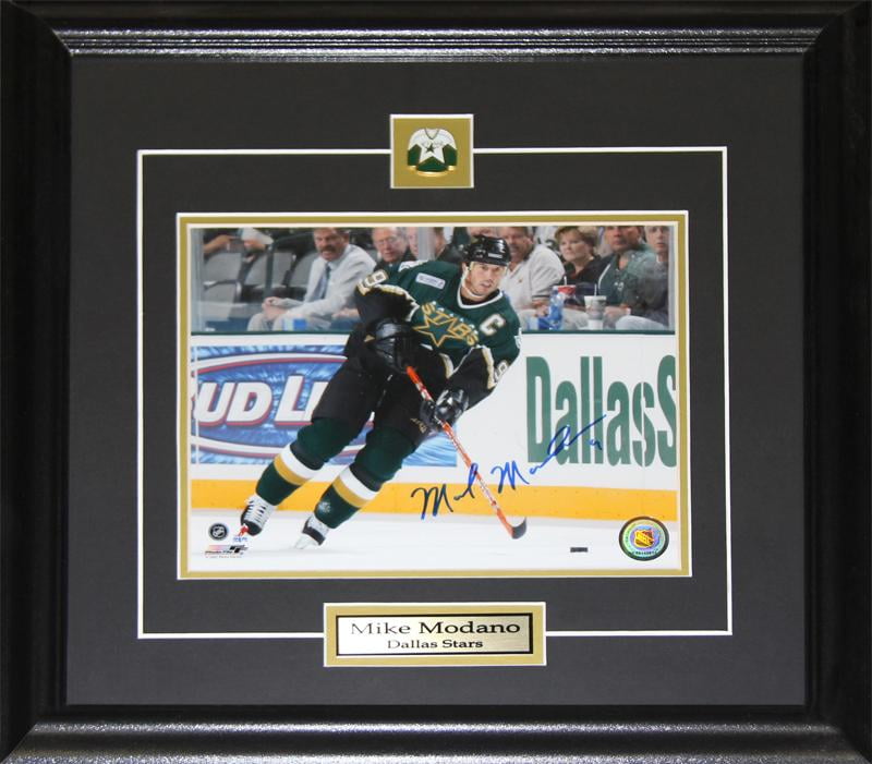 Mike Modano Dallas Stars Signed 8x10 NHL Hockey Memorabilia Collector ...