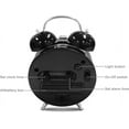 JINYUN-Twin Bell Alarm Clock with 3D Dial Simple, Super Extra Loudest ...