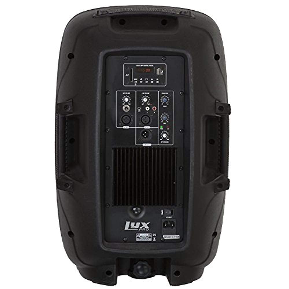 LyxPro SPA-12 - 12 Compact Portable PA System 130-Watt RMS Power Active ... LyxPro SPA-12 - 12 Compact Portable PA System 130-Watt RMS Power Active ...