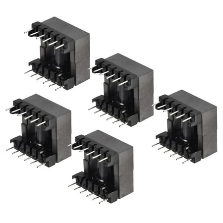 Uxcell Transformer Bobbin EC2828 Parallel 6 with 6 Pin with Ferrite Core Halves 5 Set | Walmart ...