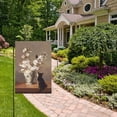 Cats and Cherry Blossoms Garden Flag Double Sided 12 x 18/28 x 40 Inch ...