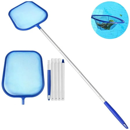 Gongxipen Portable Swimming Pool Scoop Net with Mesh for Home Pool ...