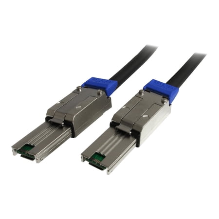 StarTech.com 1m External Mini SAS Cable - Serial Attached SCSI SFF-8088 ...