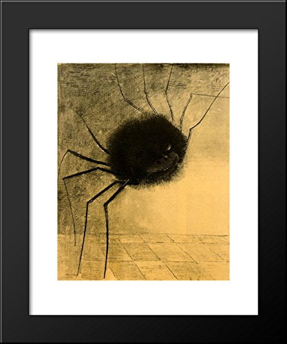 The Smiling Spider 20x24 Framed Art Print by Redon, Odilon - Walmart.com