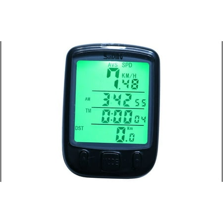 fashionhome Bike Speedometer Digital Display Bicycle Riding Odometer ...