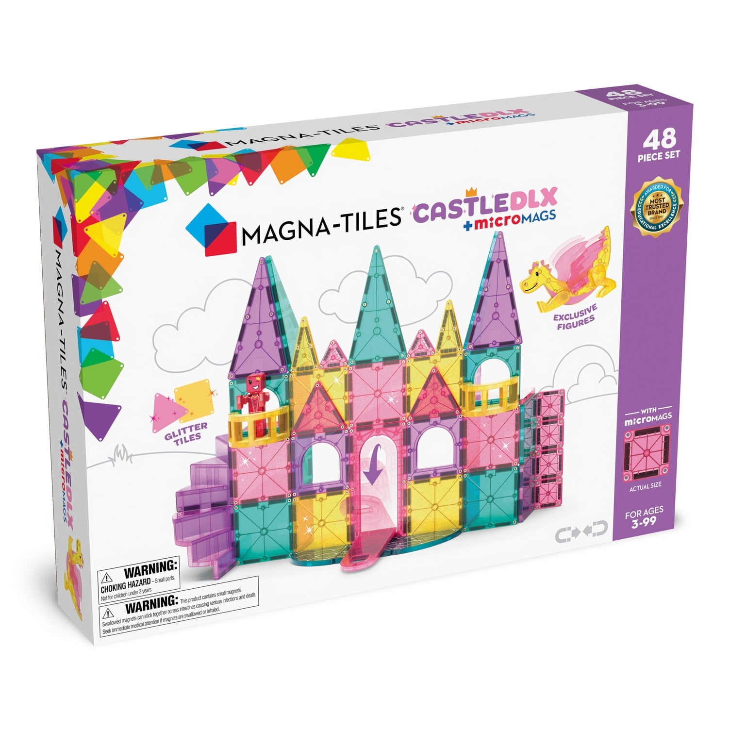 Click here for Magna-Tiles Castle Dlx + Micromags prices