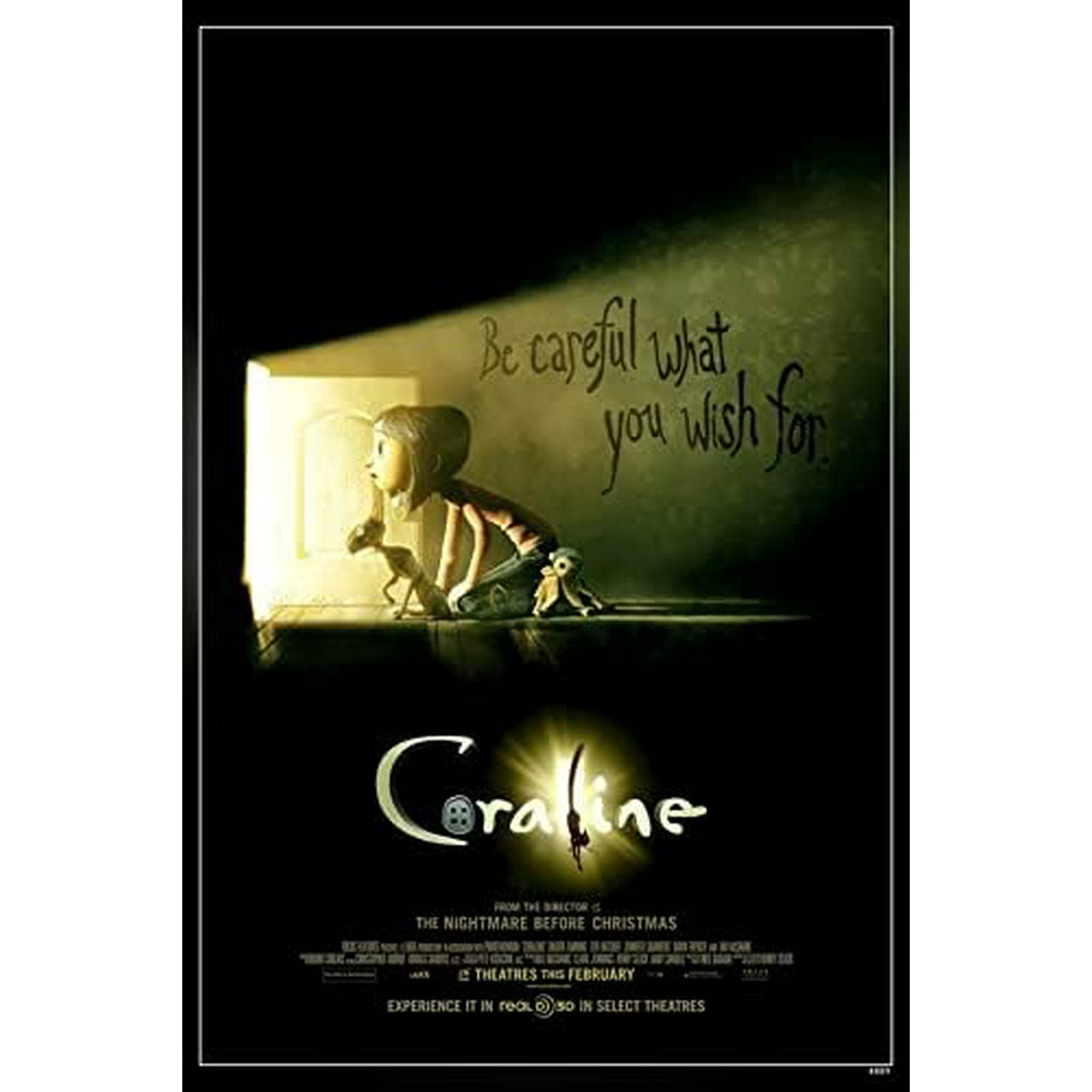 Click here for Pphaosho Coraline Movie Poster Frameless Painting... prices