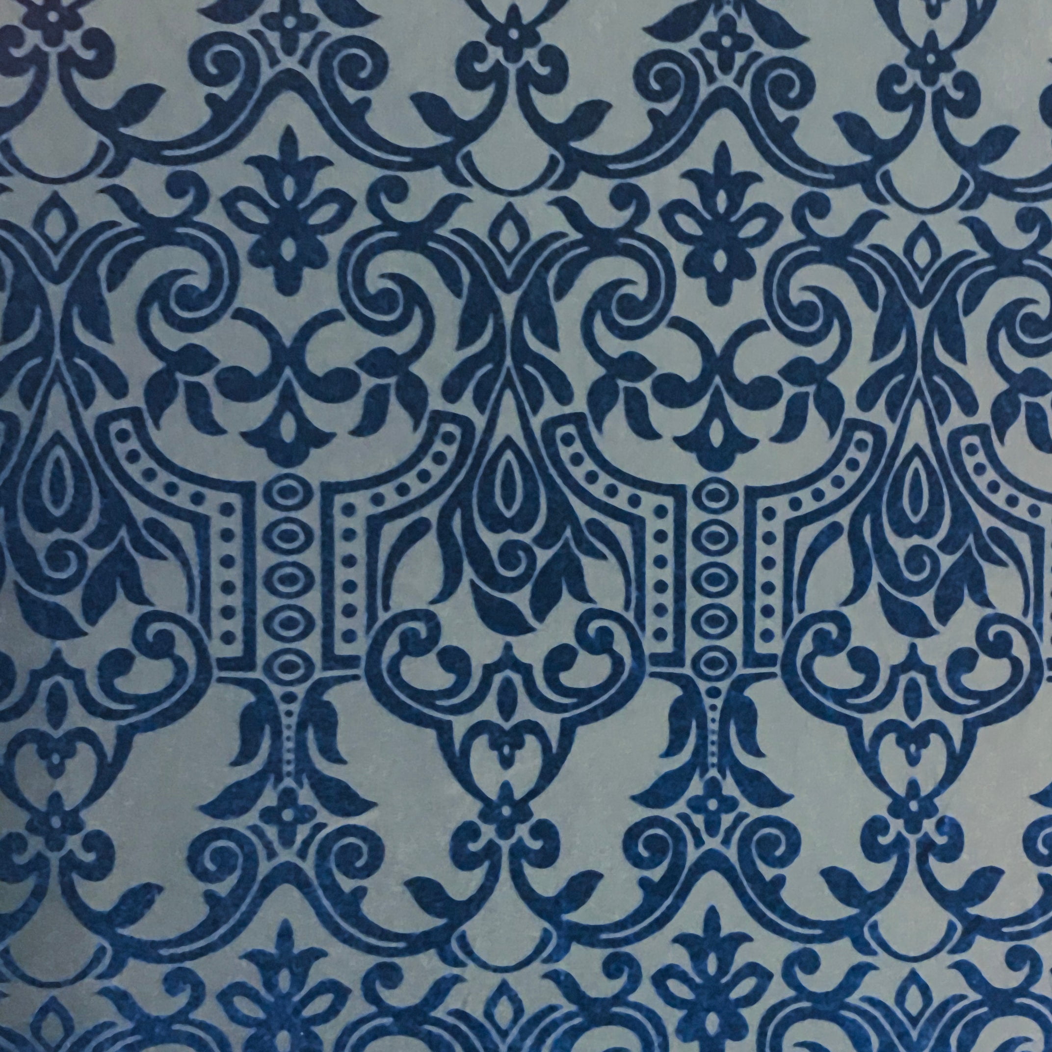 Geometric Temple Burnout Velvet - Walmart.com